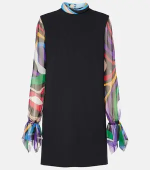 Emilio Pucci Marmo Cady Shift Dress