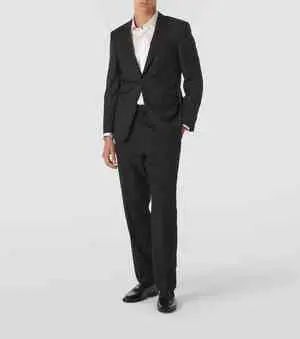Rubinacci Silk Satin Tuxedo Shirt