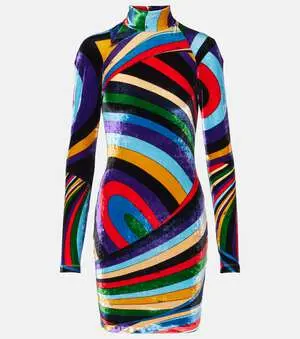 Emilio Pucci Frill Cocktail Dresses