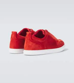 CHRISTIAN LOUBOUTIN Jimmy Suede Sneakers - Red