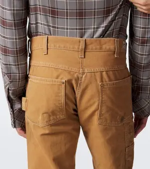 Ralph Lauren Hamilton Cotton Canvas Straight Pants