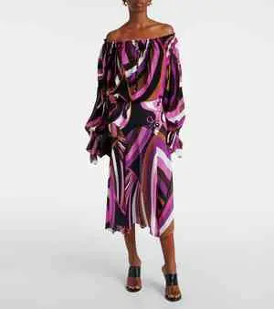 Emilio Pucci Iride Midi Skirt