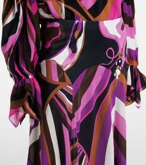 Emilio Pucci Iride Midi Skirt