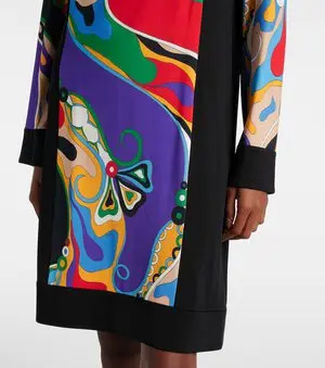 Emilio Pucci Orchidee Shift Dress - Multicoloured