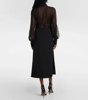 Valentino Garavani Virgin Wool Pencil Skirt