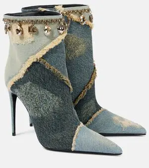Dolce & Gabbana Paneled Booties