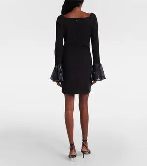 Staud Hawthorne Mini Dress - Black