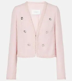 Giambattista Valli Wool-blend Tweed Jacket