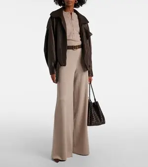Ralph Lauren Wide-leg Wool Pants