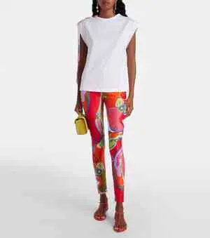Emilio Pucci Iride Cotton Jersey T-shirt - White