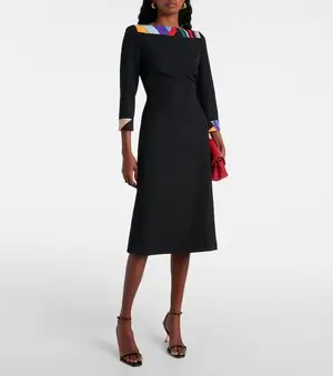 Emilio Pucci Cady Midi Dress