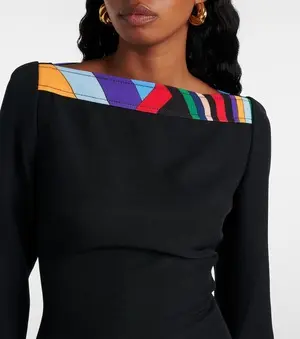 Emilio Pucci Cady Midi Dress