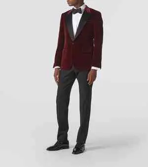 Dolce & Gabbana Cotton-blend Velvet Tuxedo Jacket