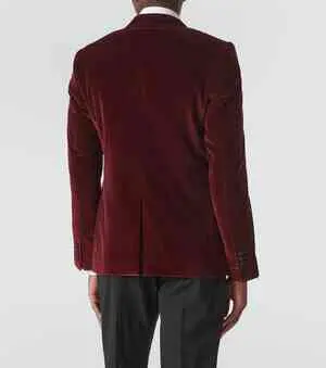 Dolce & Gabbana Cotton-blend Velvet Tuxedo Jacket