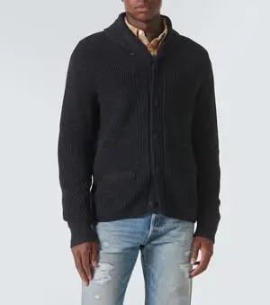 Ralph Lauren Ribbed-knit Cotton Cardigan