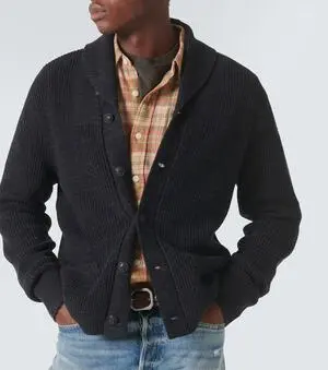 Ralph Lauren Ribbed-knit Cotton Cardigan