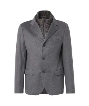 Herno Cashmere Blazer - Grey