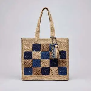 Christian Lacroix Raffia Handbag