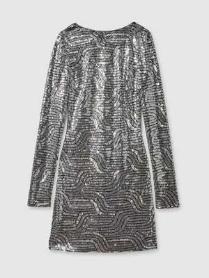 Halston Tala Sequined Mini Dress