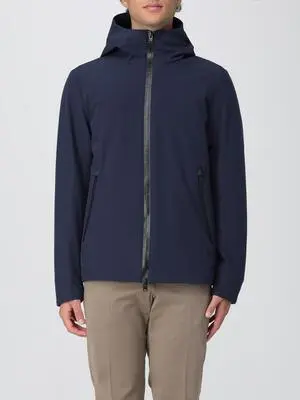 Woolrich Hooded Zip-up Jacket - Blue