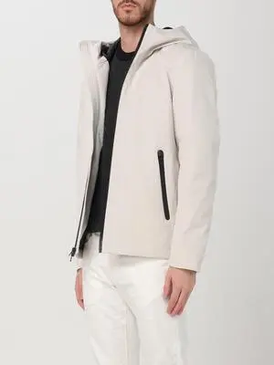 Woolrich Hooded Zip-up Jacket - Sand