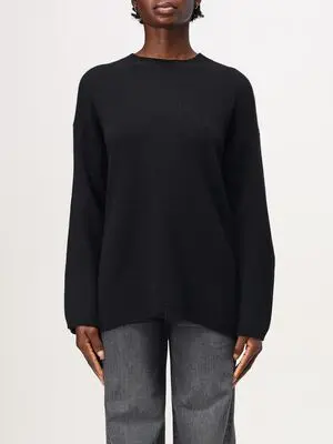 ALLUDE Pullover Sweater - Black