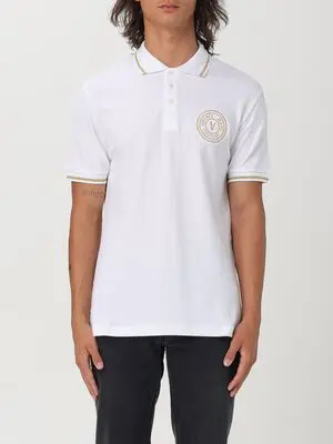 Versace Jeans Couture Logo Polos For Men