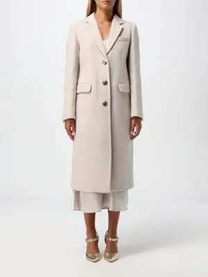 Liu Jo Single Breasted Coat - Beige