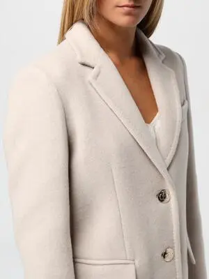 Liu Jo Single Breasted Coat - Beige