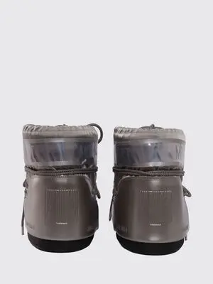 Moon Boot Lace-up Boots - Silver