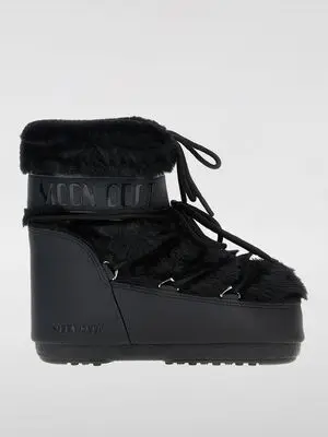 Moon Boot Lace-up Boots - Black