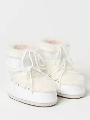 Moon Boot Lace-up Boots - White