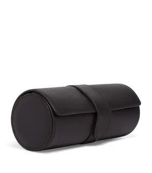 Smythson Panama Leather Watch Roll