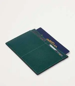Smythson Panama Leather Passport Sleeve