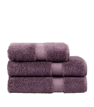 YVES DELORME Etoile Bath Towel - Purple
