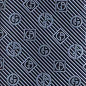 Giorgio Armani Silk Monogram Jacquard Neck Tie
