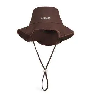 Jacquemus Artichaut Bucket Hat Brown