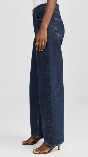 AGOLDE Low Curve Wide Leg Jeans