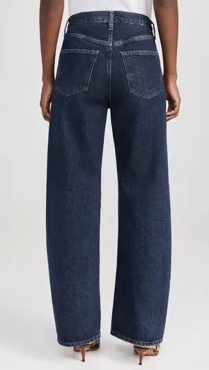 AGOLDE Low Curve Wide Leg Jeans