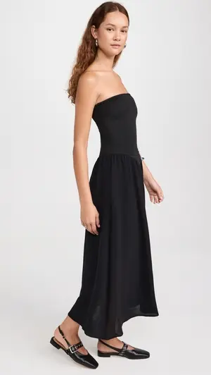 RESA Mackenzie Midi Dress - Black