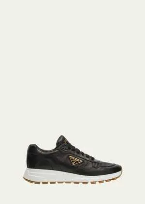 Prada Prax Napa Leather Sneakers