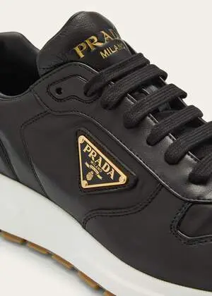 Prada Prax Napa Leather Sneakers
