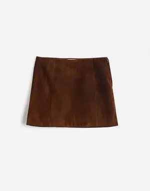 Madewell Alexa Chung For Mini Suede Skirt