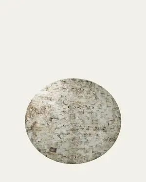 KIM SEYBERT Chalet Placemat - Natural/silver