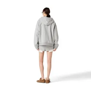 Miu Miu Cotton Fleece Shorts