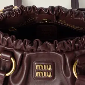 Miu Miu Joie Nappa Leather Bag