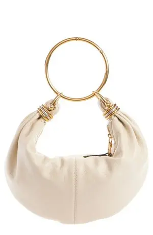 Chloé Small Bracelet Hobo Bag - Beige