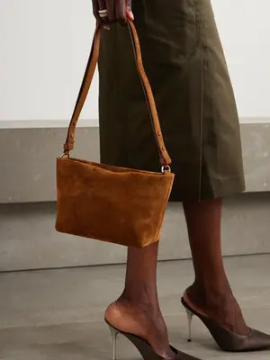 Proenza Schouler Bond Suede Shoulder Bag