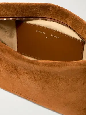 Proenza Schouler Bond Suede Shoulder Bag