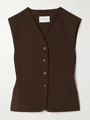 Loulou De Saison Teora Stretch-wool Vest